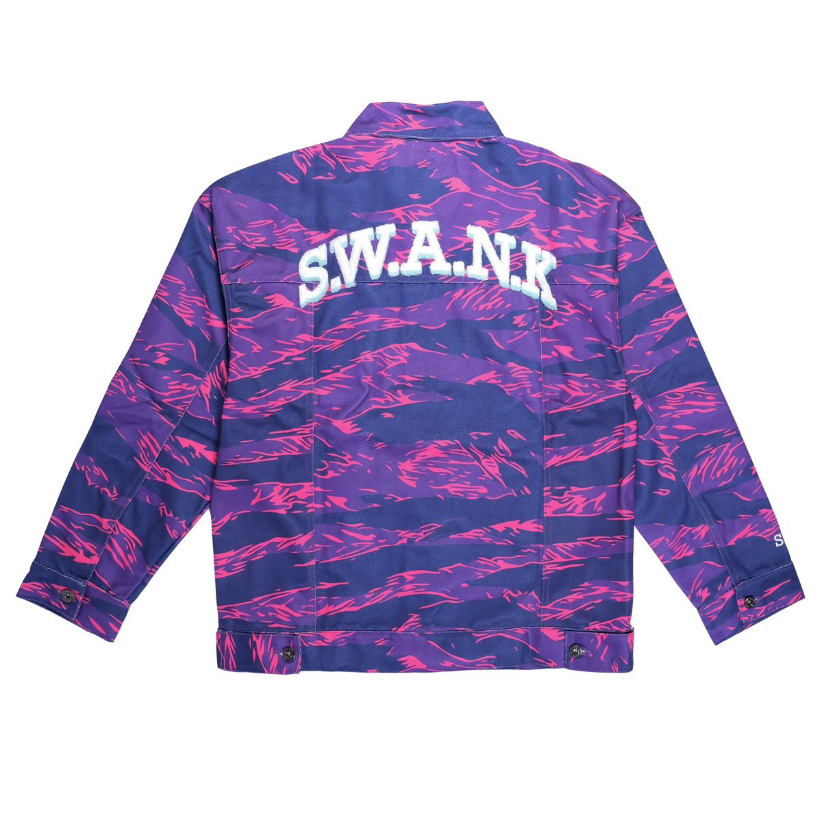 1.3 S.W.A.N.K Purple Tiger Camo Trucker Jacket